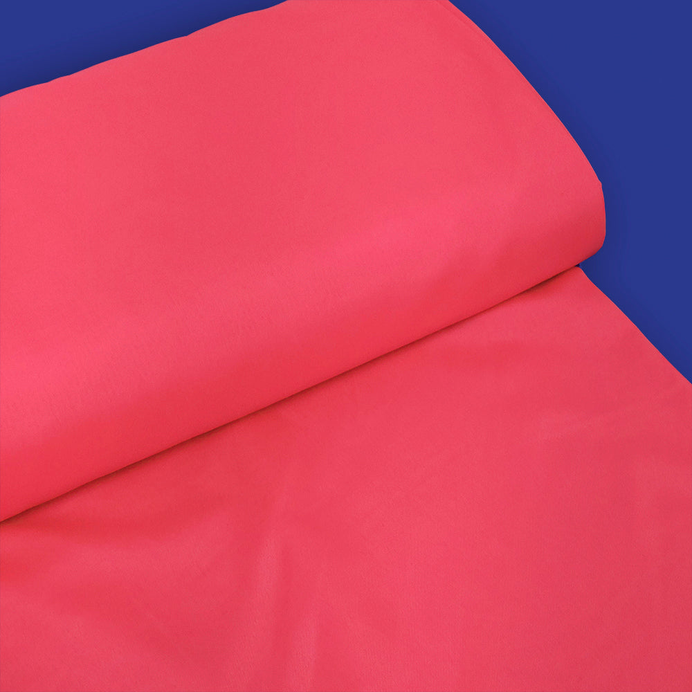 Pongee, 58" Wide - 100% Polyester, Neon Pink | Alonso Sobrino