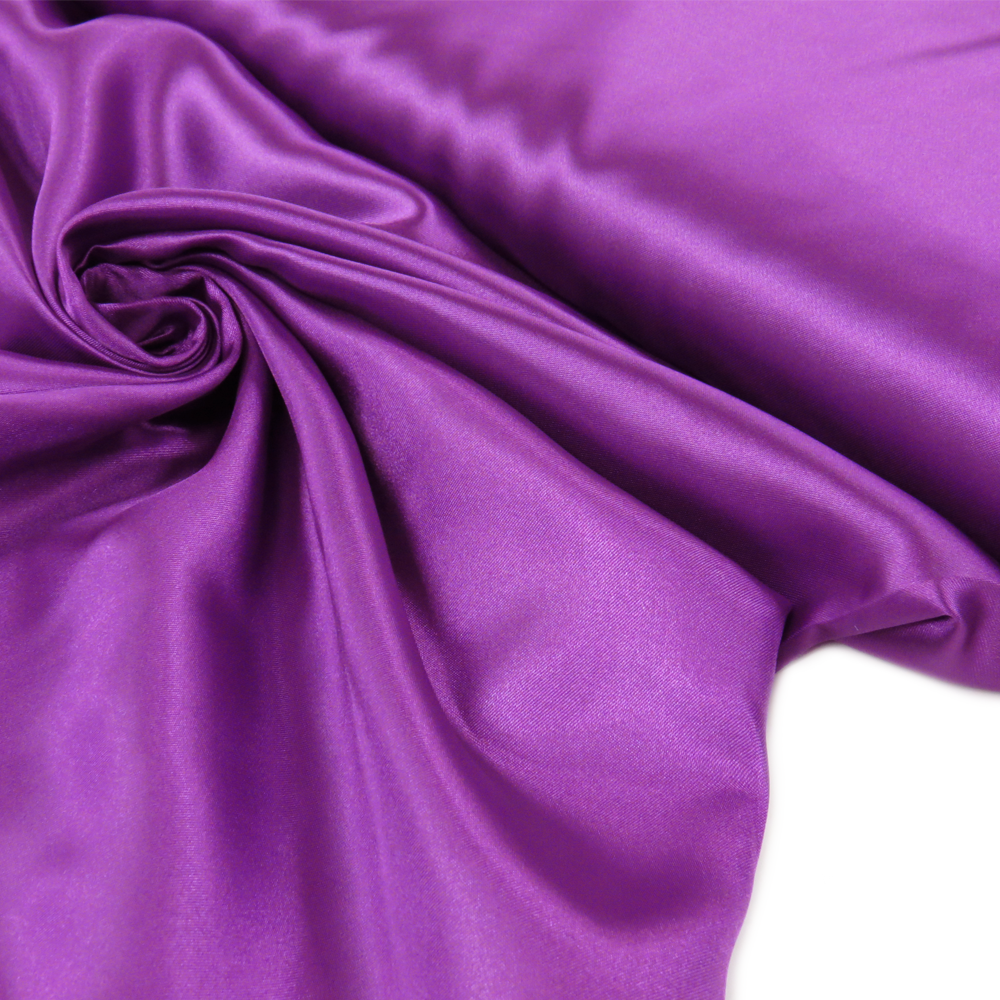Satin Fabric, 58" Wide - 100% Polyester; Purple | Alonso Sobrino