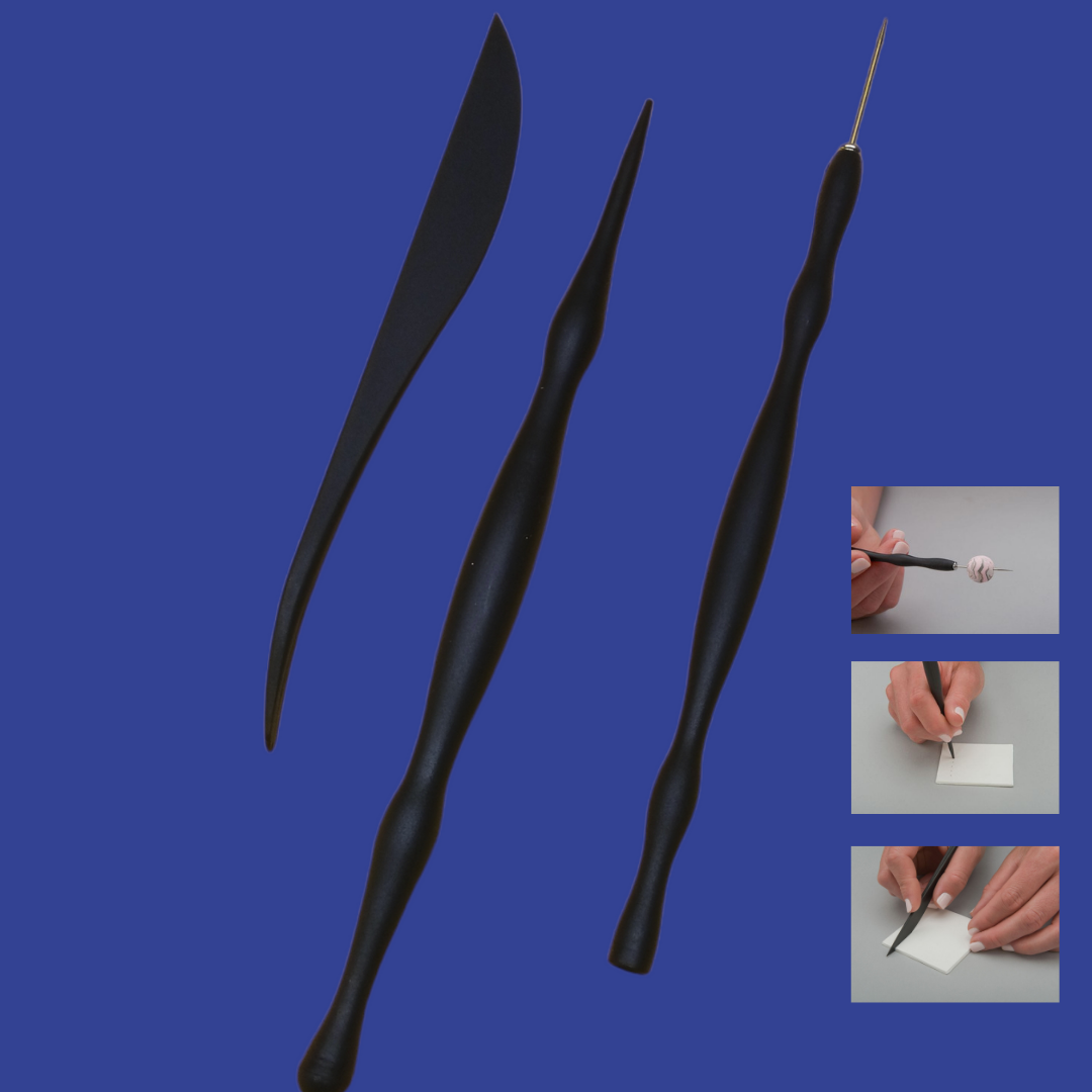 Sculpey Polymer Clay Tool Starter Set; 3 pcs | Alonso Sobrino