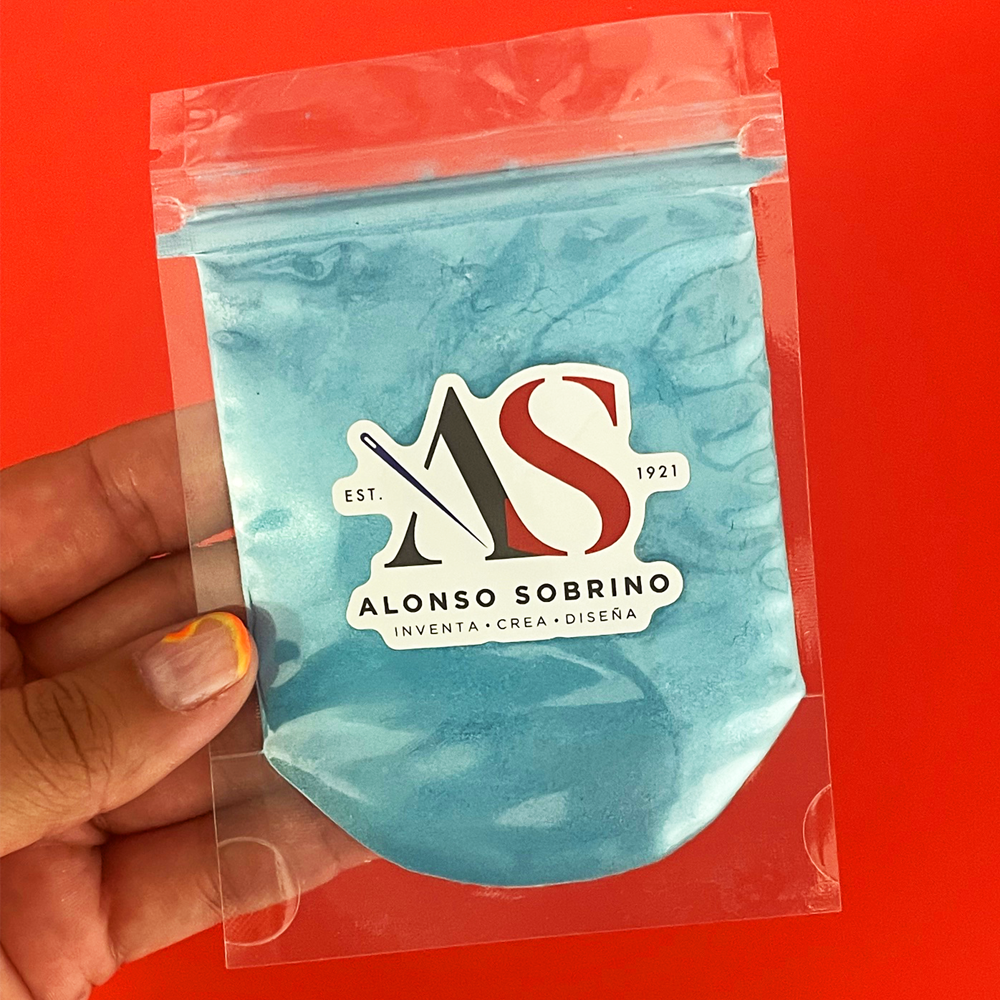 Light Blue- Mica Powder, 10g | Alonso Sobrino